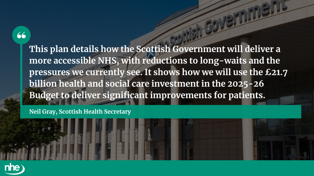 Plan to strengthen Scotland’s NHS | UK Healthcare News
