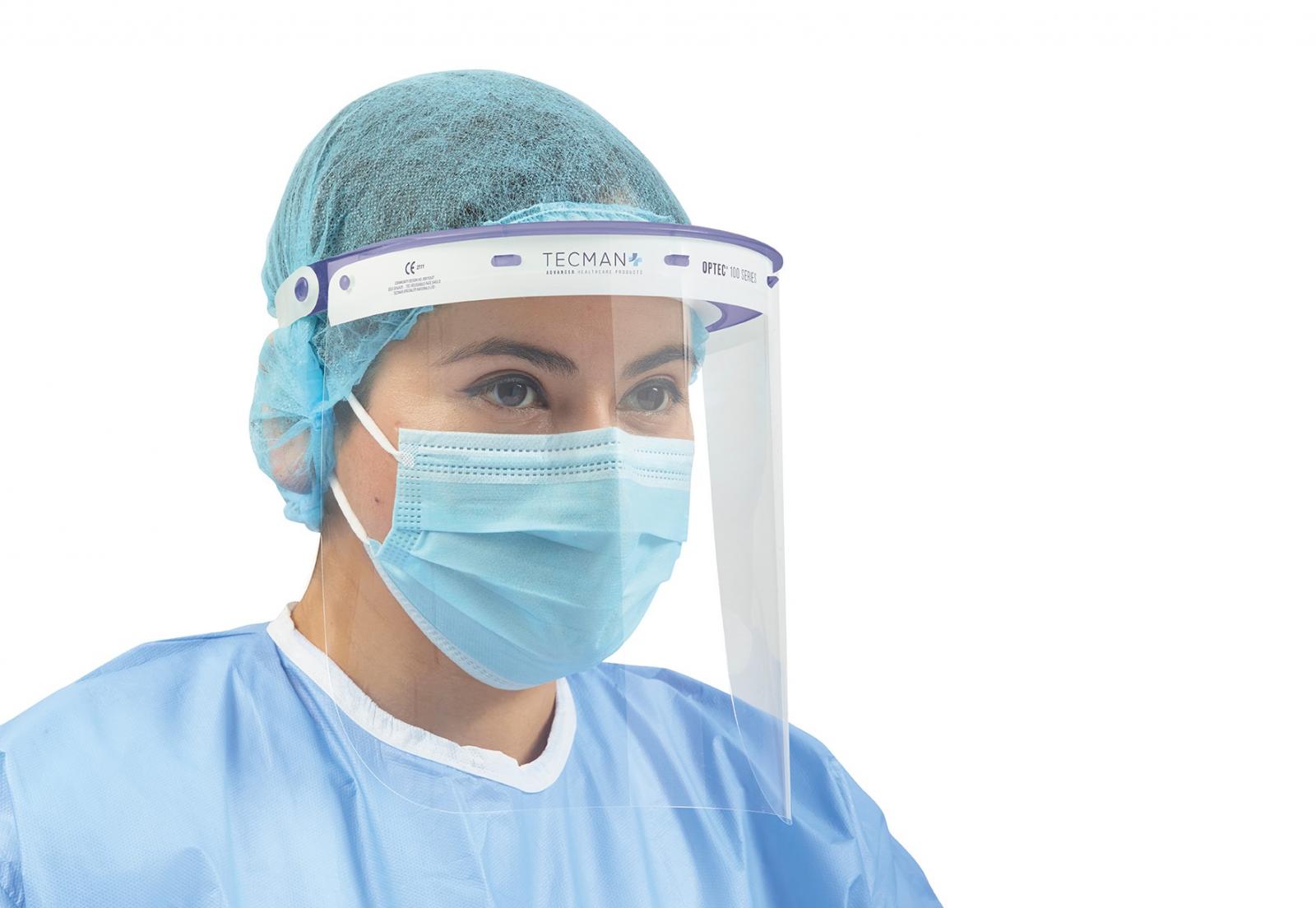 Tecman launches biomaterial reusable face shields for NHS workers | UK ...