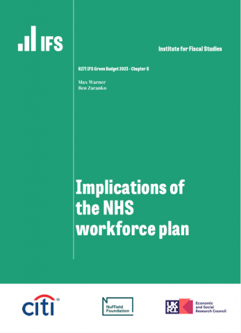 New IFS report highlights future implications of NHS long-term ...