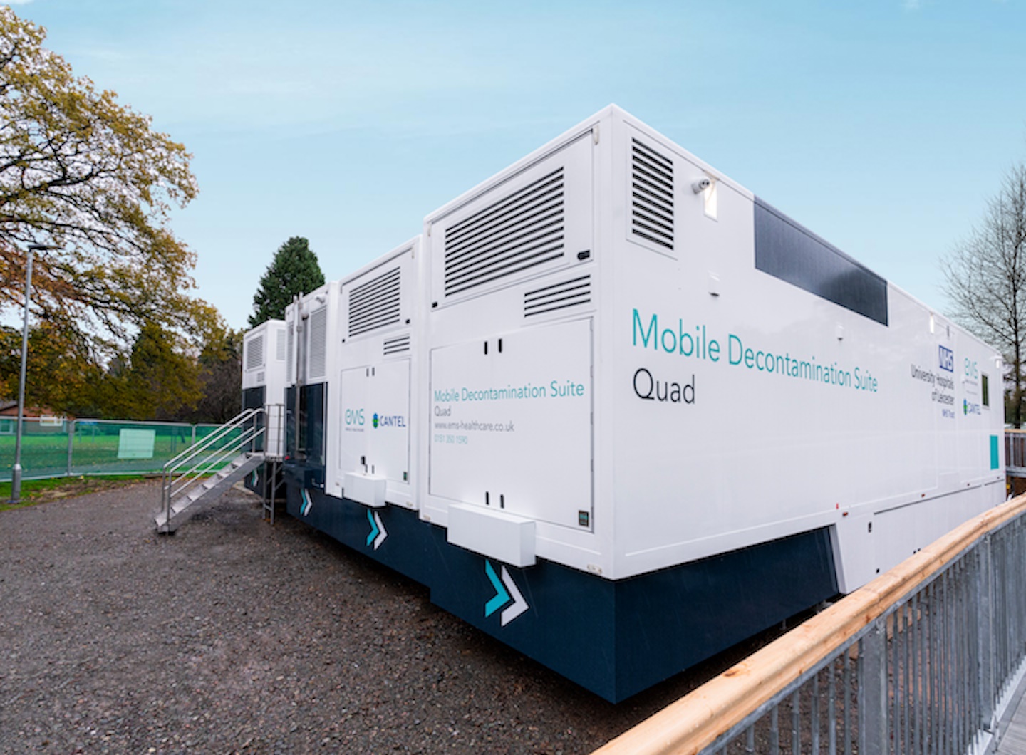 Innovative decontamination unit launched by Leicester NHS Trust